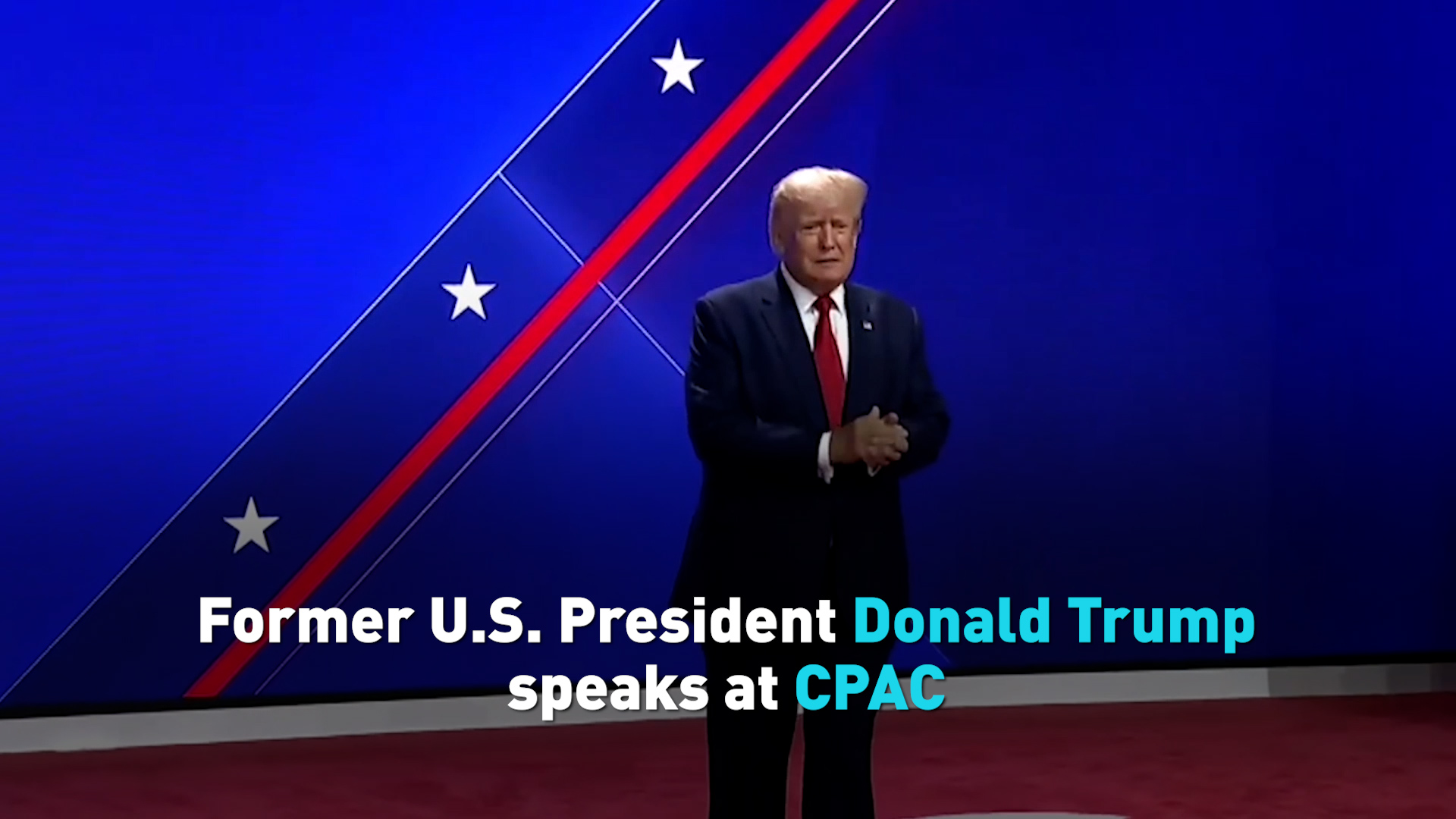 Former U.S. President Donald Trump speaks at CPAC | CGTN America Former U.S. President Donald Trump speaks at CPAC | CGTN America